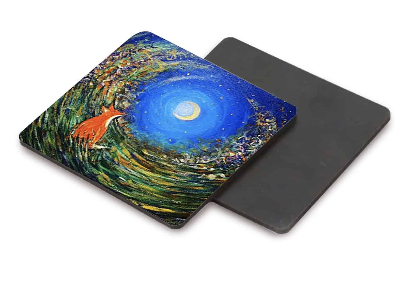 Autumn Fox Coaster - Emma Bateman Art | Yorkshire Artist | Greeting ...
